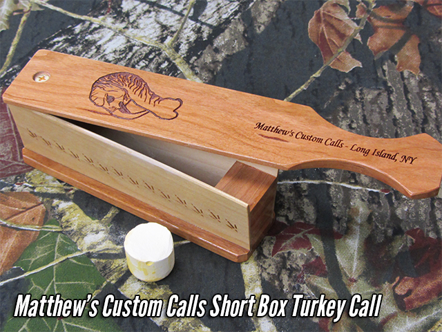 Short Box Turkey Calls | Matthews Custom Calls Inc