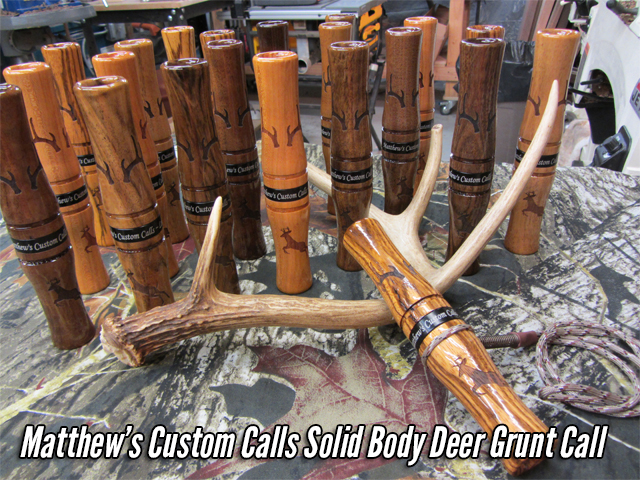 Deer Grunt Calls | Matthews Custom Calls Inc